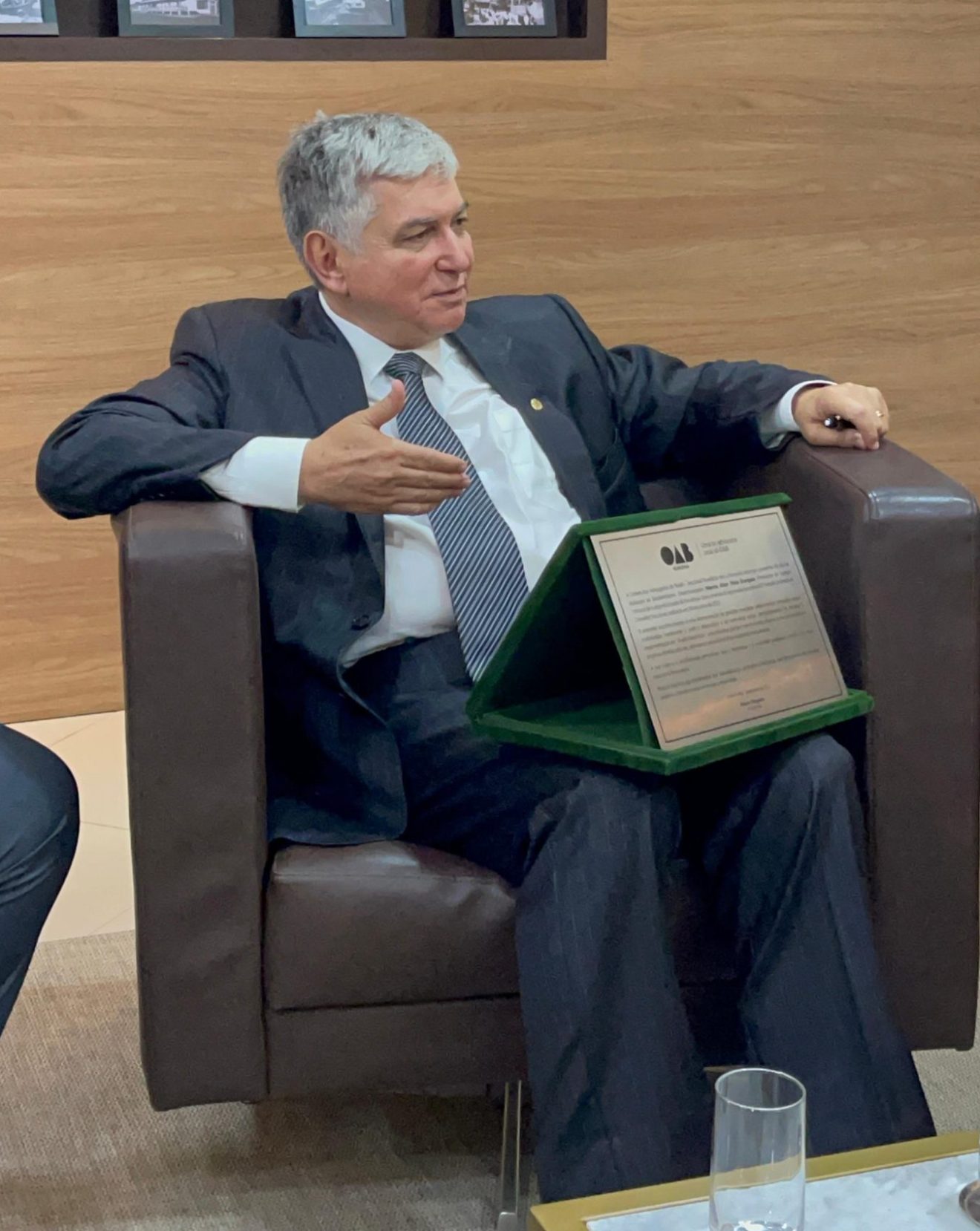 OABRO entrega moção de aplausos ao presidente do TJRO, desembargador ...